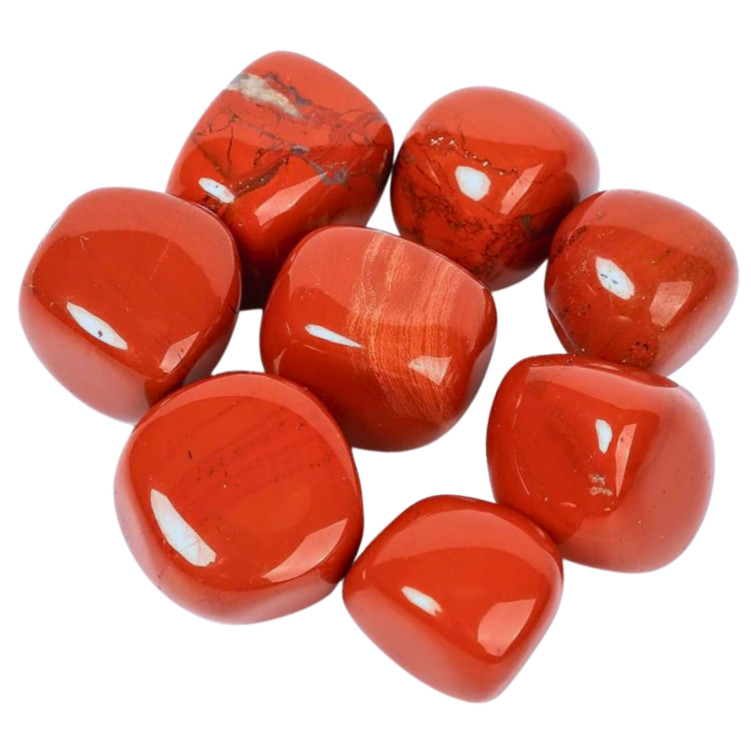 RED JASPER TUMBLED STONE – FIMENESS
