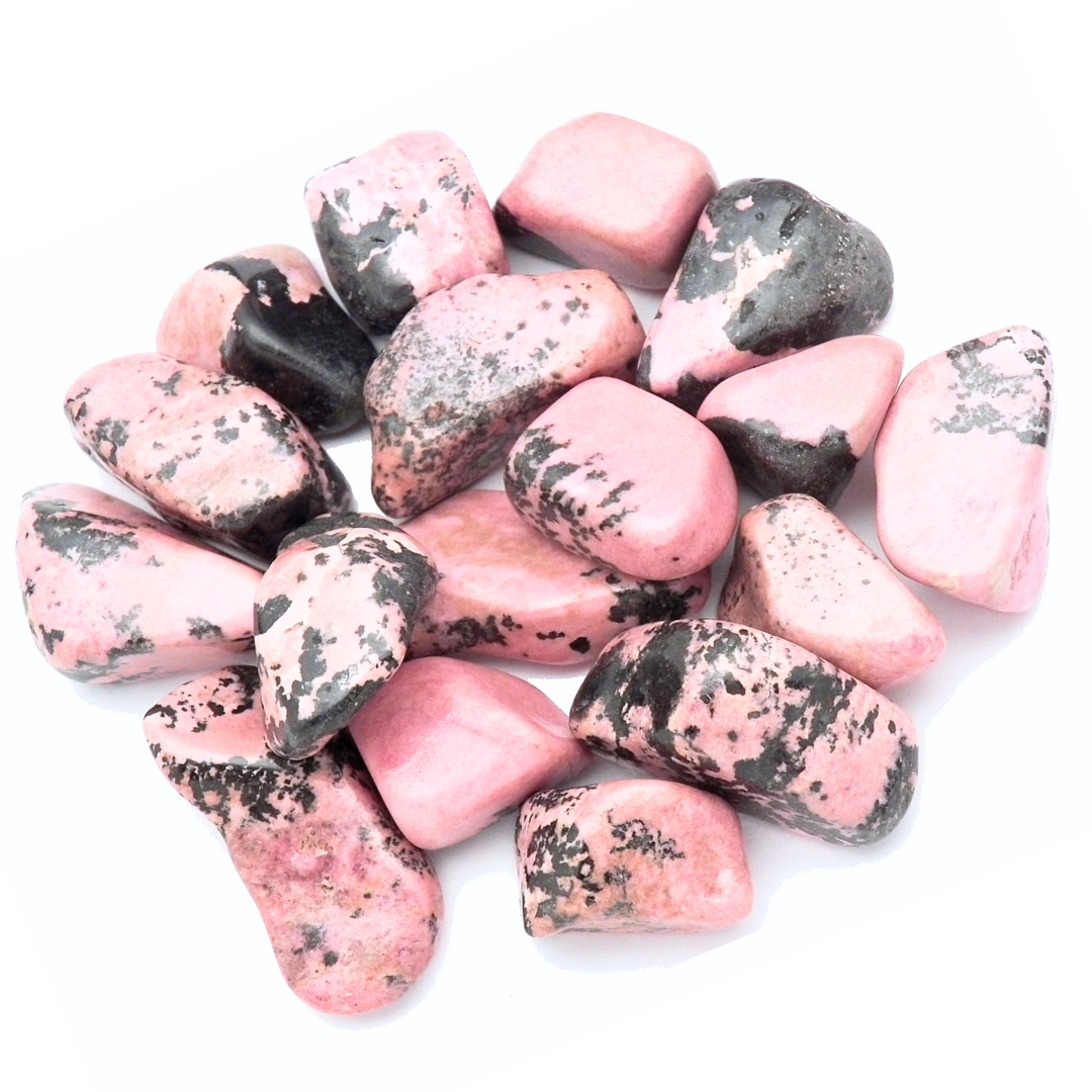 RHODONITE TUMBLED STONES – FIMENESS