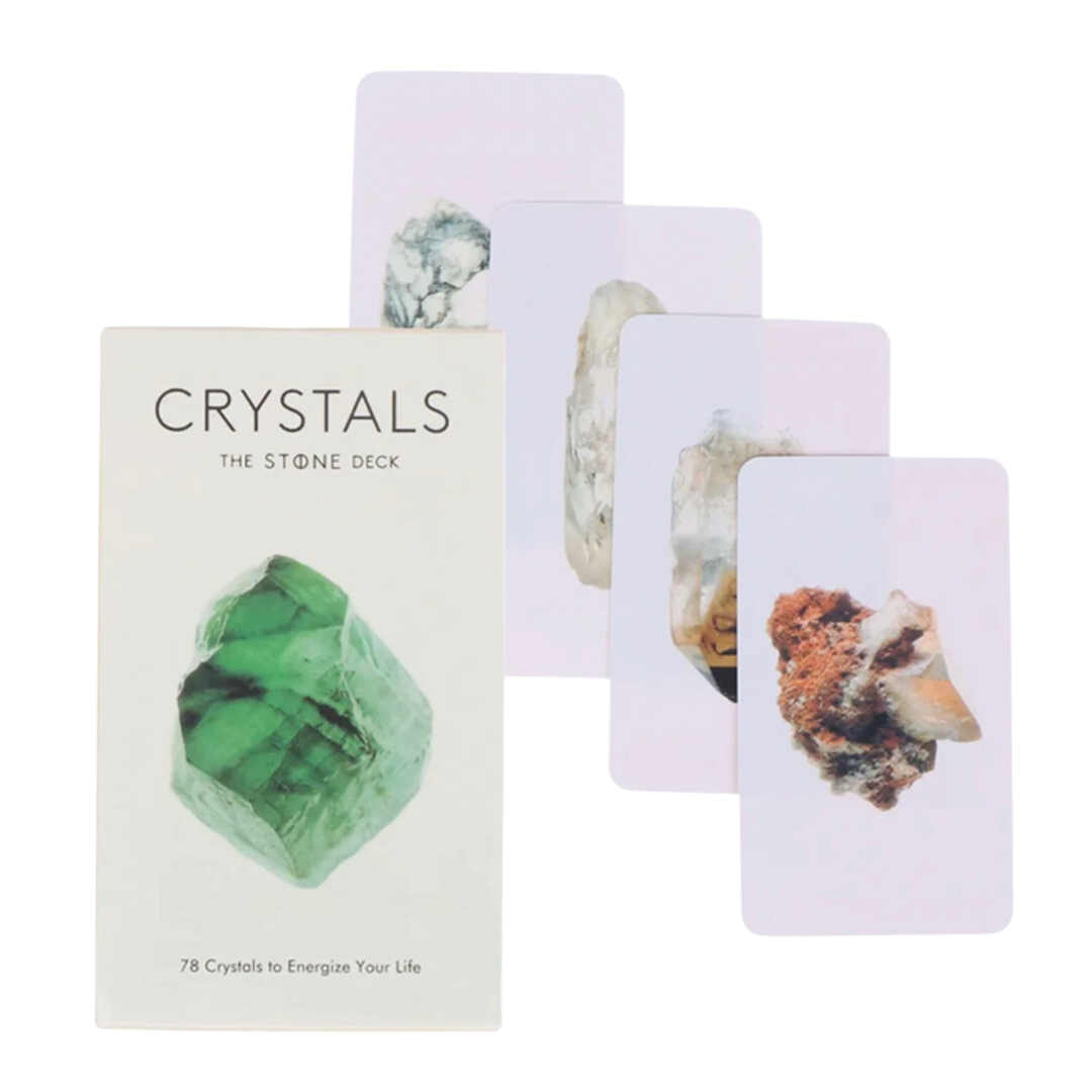 CRYSTALS THE STONE DECK ORACLE CARDS – FIMENESS
