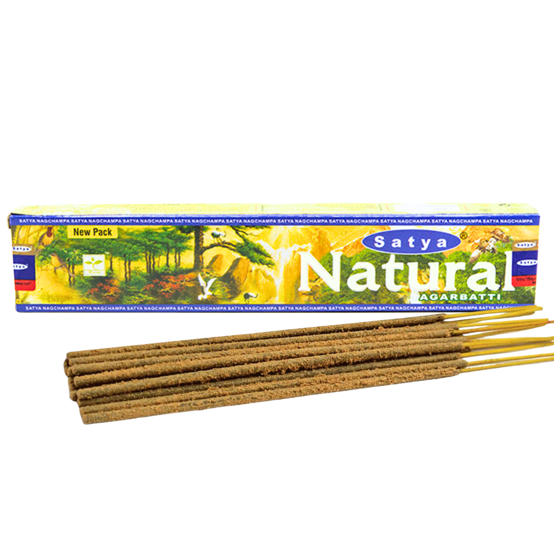 SATYA NATURAL INCENSE 15 GRAM BOX – FIMENESS
